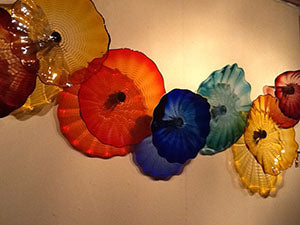 Wall Installations Blown Glass – Michael Holberg