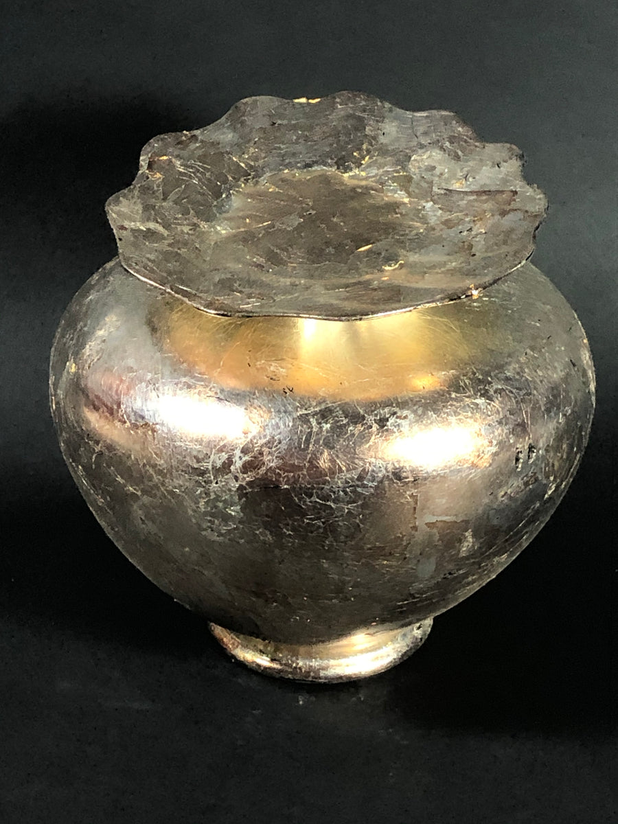 Personal Temple Venetia Urn - Silver Leaf – Michael Holberg